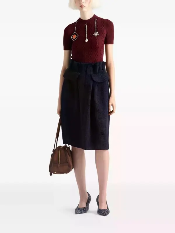Prada Wool T-shirt - Red