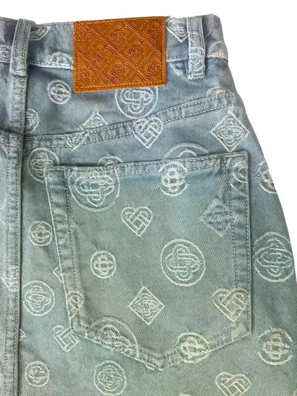 Casablanca Monogram-patterned Skirt