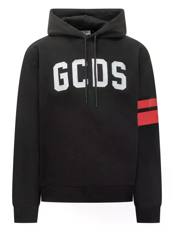 Gcds Hoodie With Stripe Detail