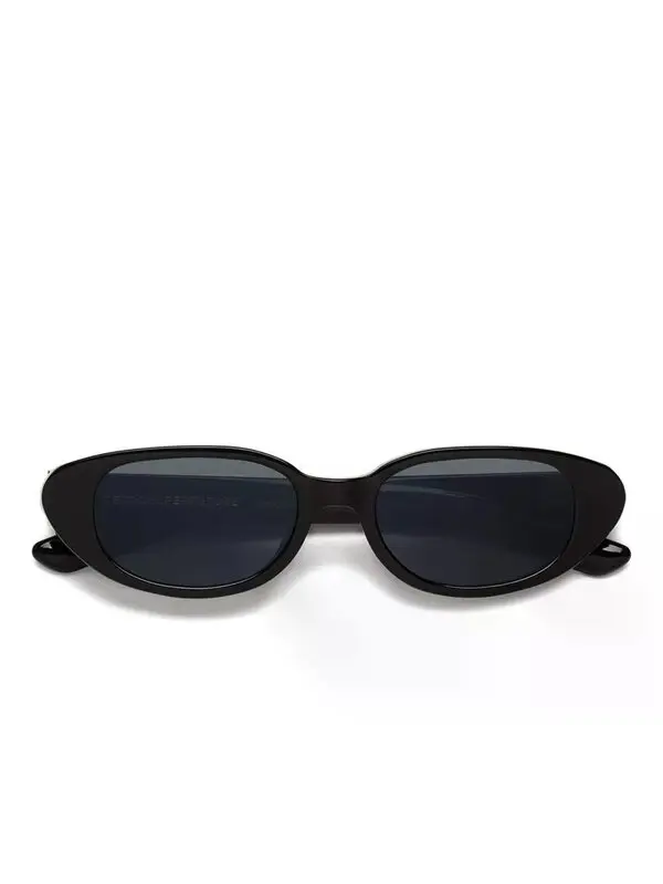 RETROSUPERFUTURE Oval Frame Sunglasses - Black