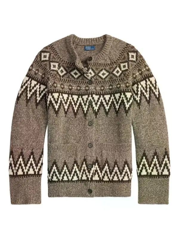 Polo Ralph Lauren Fair Isle Crew-neck Cardigan