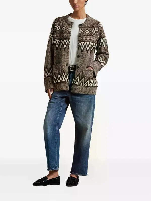 Polo Ralph Lauren Fair Isle Crew-neck Cardigan