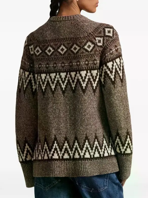Polo Ralph Lauren Fair Isle Crew-neck Cardigan