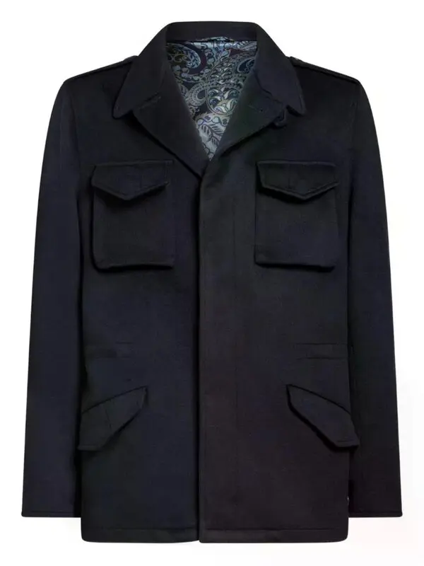 Etro Flap-pocket Cashmere Jacket