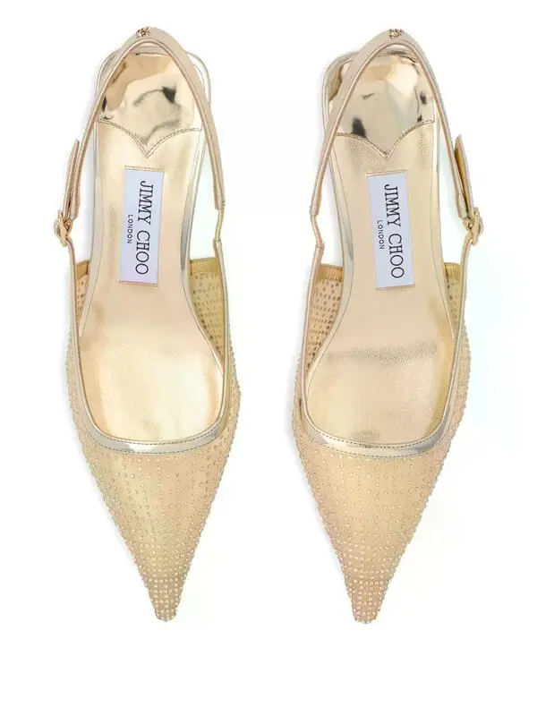 JIMMY CHOO 50mm Amel Slingback Pumps