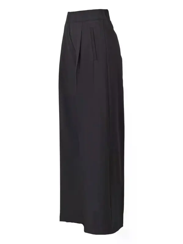 SEMICOUTURE Elasticated-waist Pleated Trousers