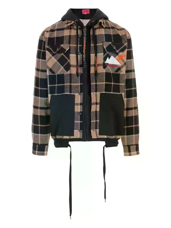APRÈS SURF Checked Hooded Jacket