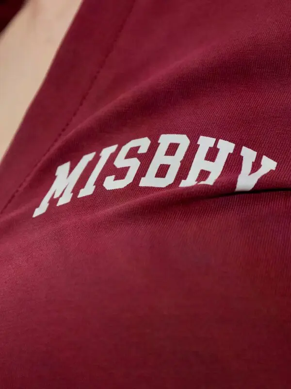 MISBHV V-neck Logo Top