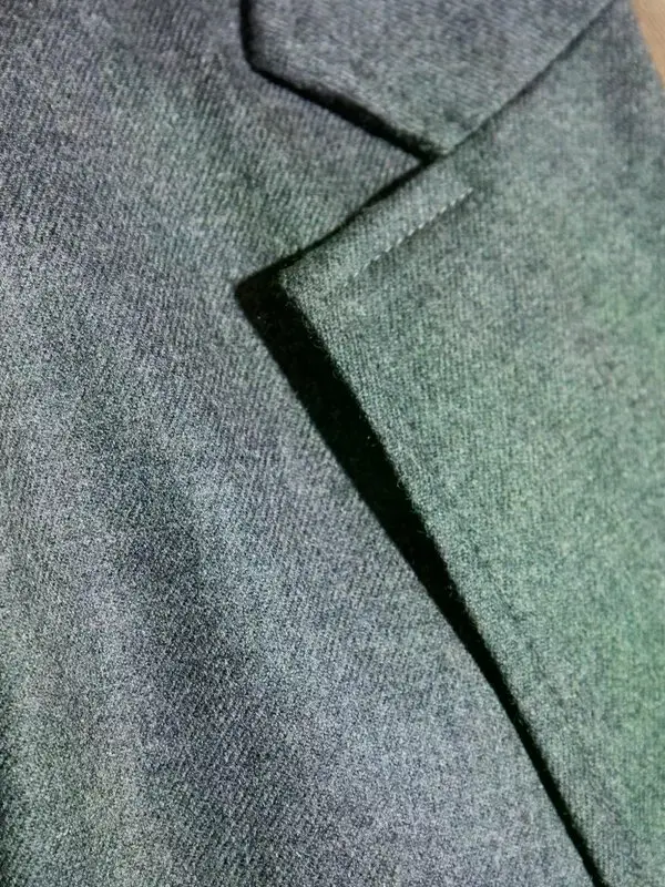 Emporio Armani Single-breasted Wool Blazer - Grey