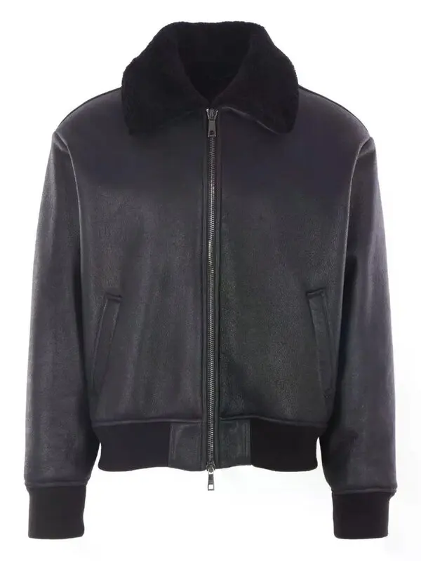 GIORGIO BRATO Zip-up Leather Jacket