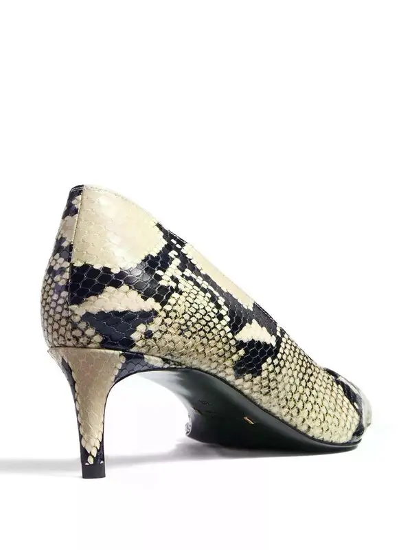 Khaite 45mm Jett D'orsay Pumps - Neutrals
