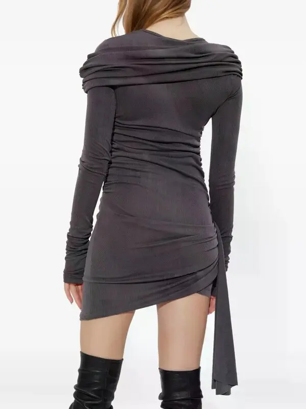 MISBHV Draped Ruched Dress