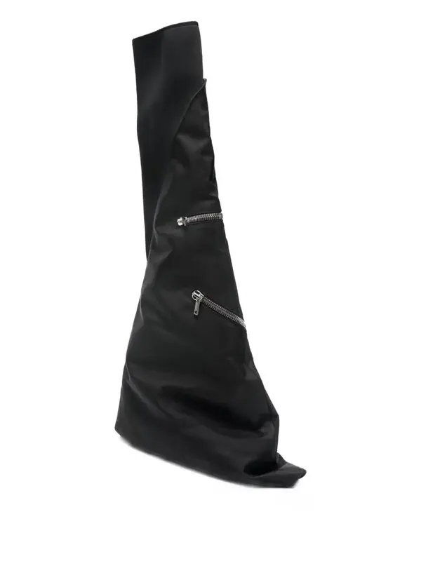 Rick Owens Leather Biker Boots