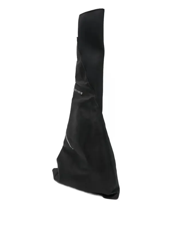 Rick Owens Leather Biker Boots