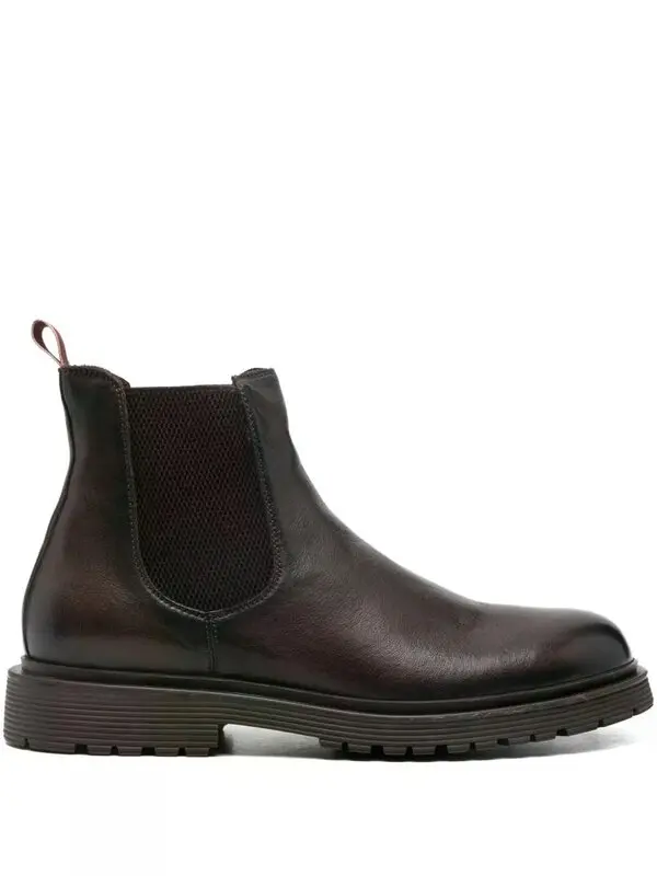 STURLINI FIRENZE Elasticated-panel Leather Boots