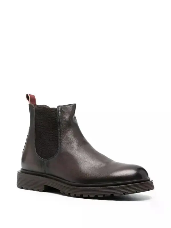STURLINI FIRENZE Elasticated-panel Leather Boots
