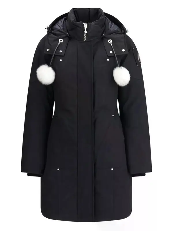 Moose Knuckles Stirling Pompom Hooded Parka