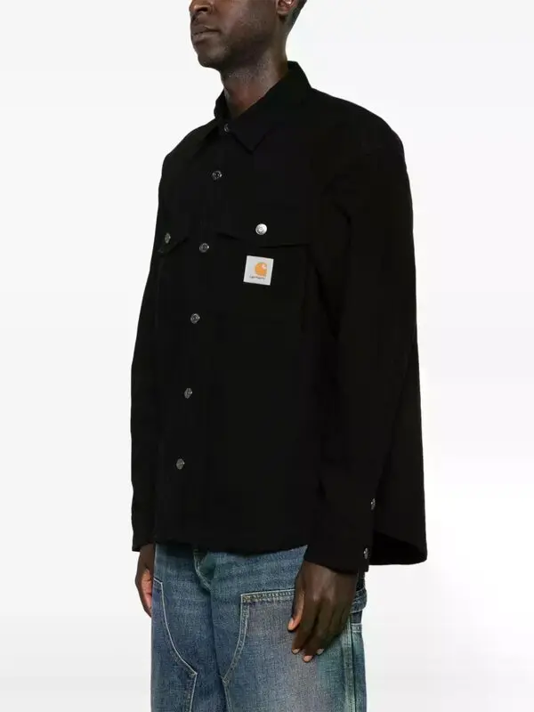 Carhartt Work In Progress Pocketed Buttoned Shirt - Black