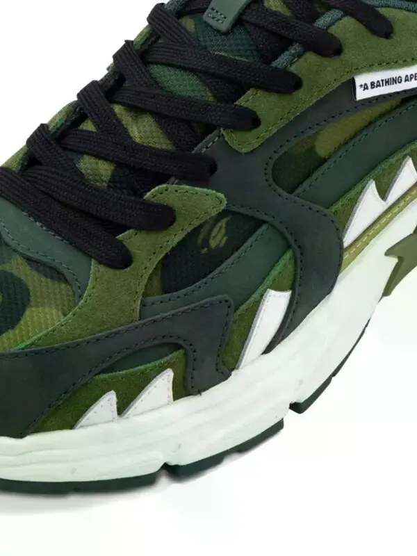 A BATHING APE Shark Sta Sneakers - Green