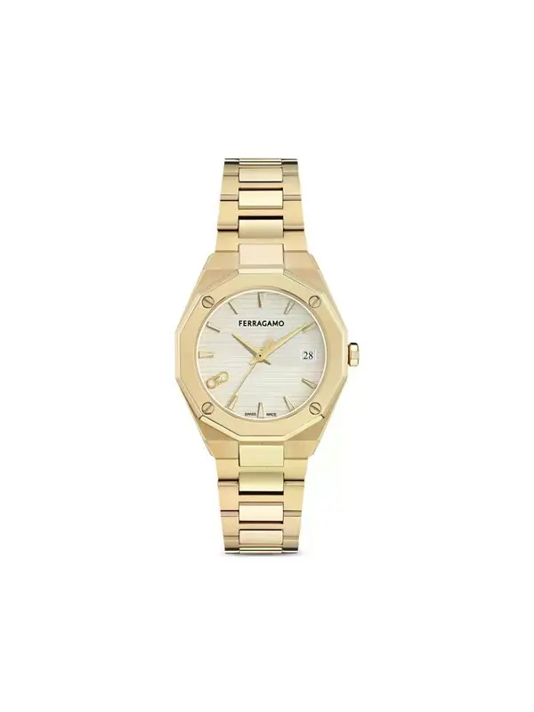 FERRAGAMO Versilia 34mm Watch - Gold