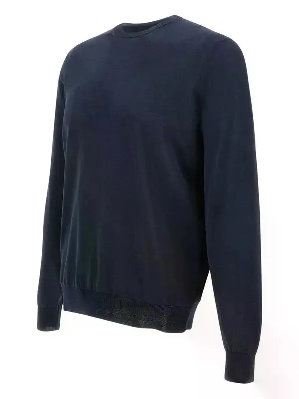 FILIPPO DE LAURENTIIS Cotton Sweater - Blue