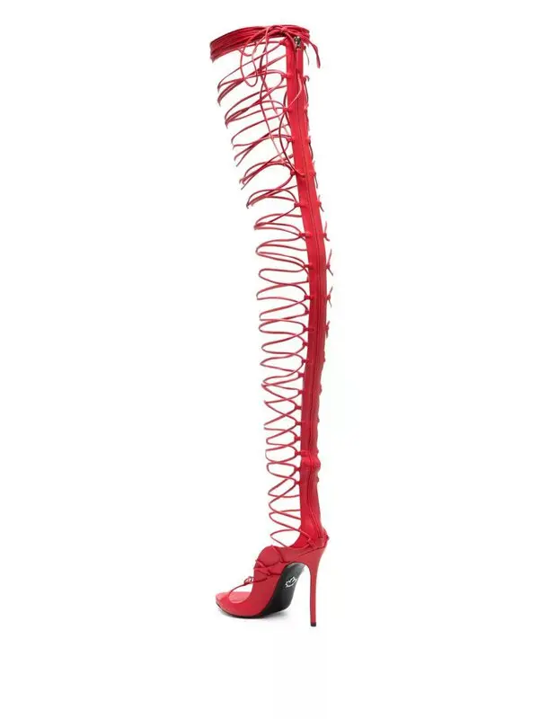 Dsquared2 Lace-up Stiletto Sandals