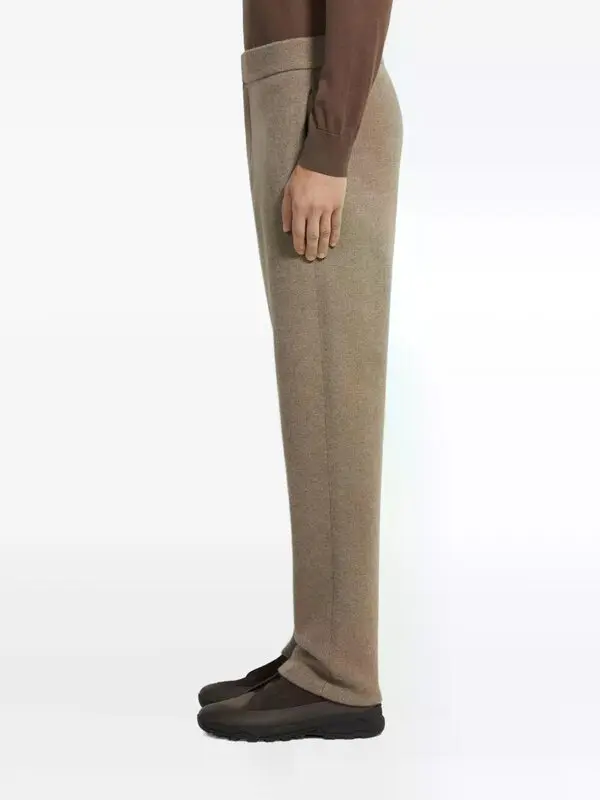 Zegna Cashmere Trousers - Brown
