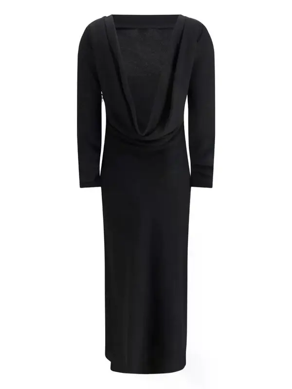 CRIDA MILANO Long-sleeve Midi Dress