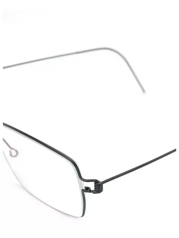 LINDBERG Square Frame Eyeglasses
