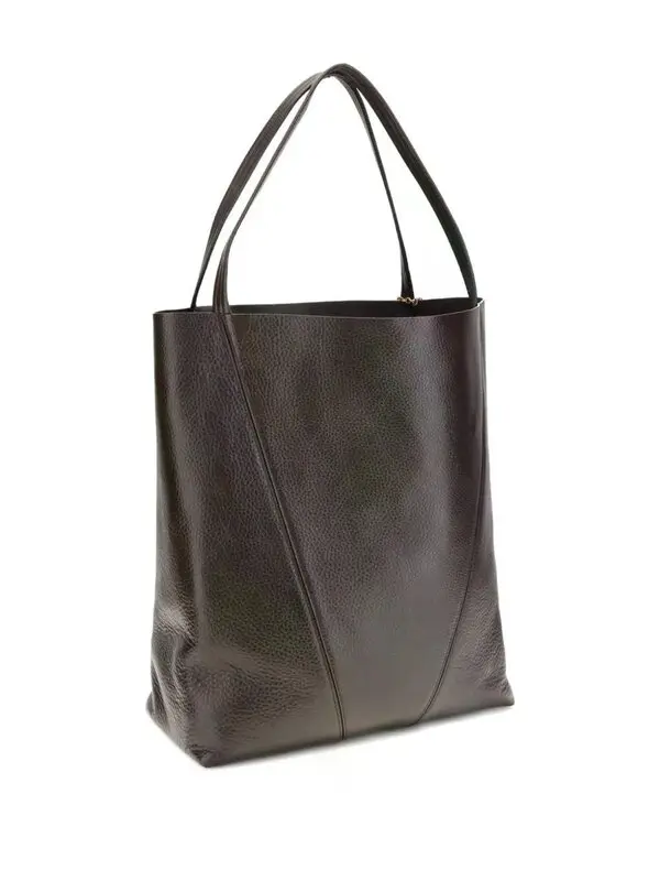 Chloé Maxi Chain Large Tote - Brown