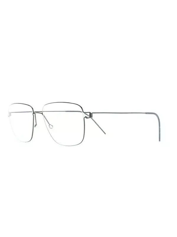 LINDBERG Gustav Square Rimless Glasses