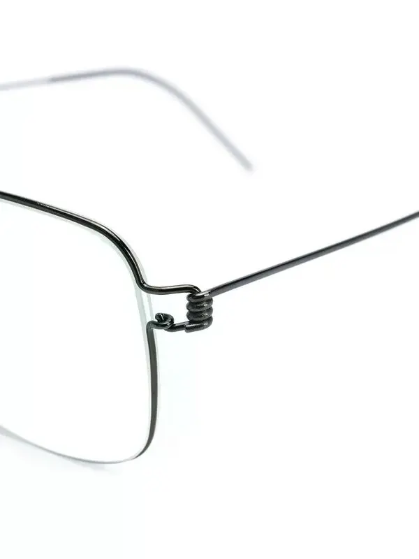LINDBERG Gustav Square Rimless Glasses