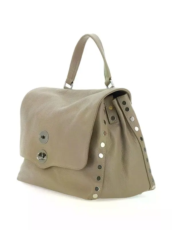 ZANELLATO Small Stud-embellished Top-handle Tote Bag