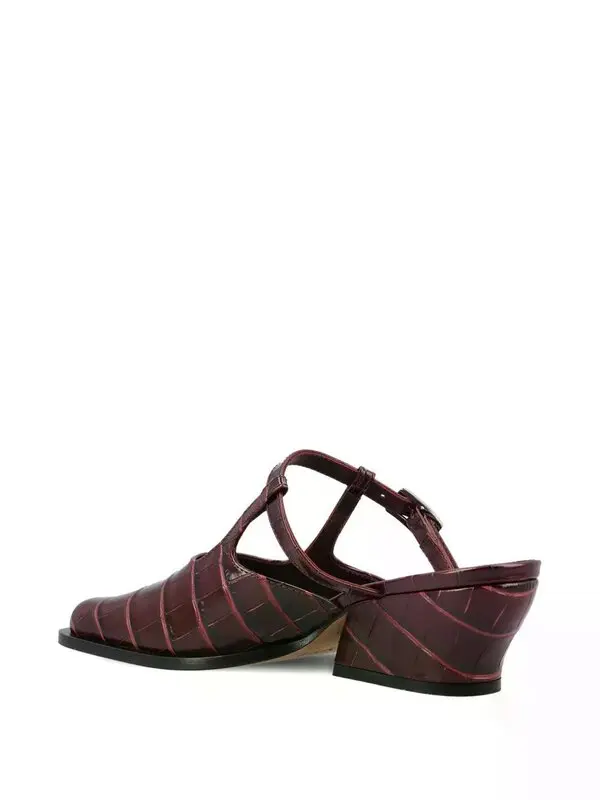 Loewe 45mm Onda T-strap Mules