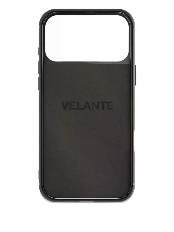 VELANTE Crocodile-embossed Iphone 17 Pro Max Phone Case - Blue