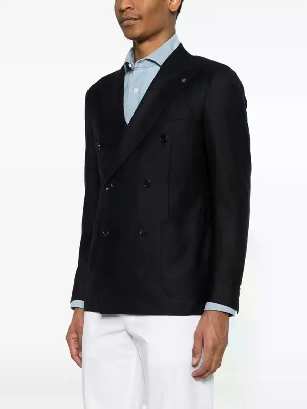 Tagliatore Double-breasted Blazer - Blue