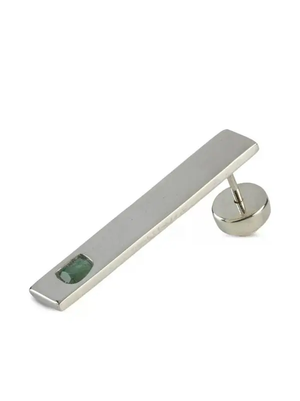 PARTS OF FOUR Rectangle Earring - Silver