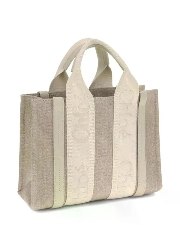 Chloé Small Woody Tote - Neutrals