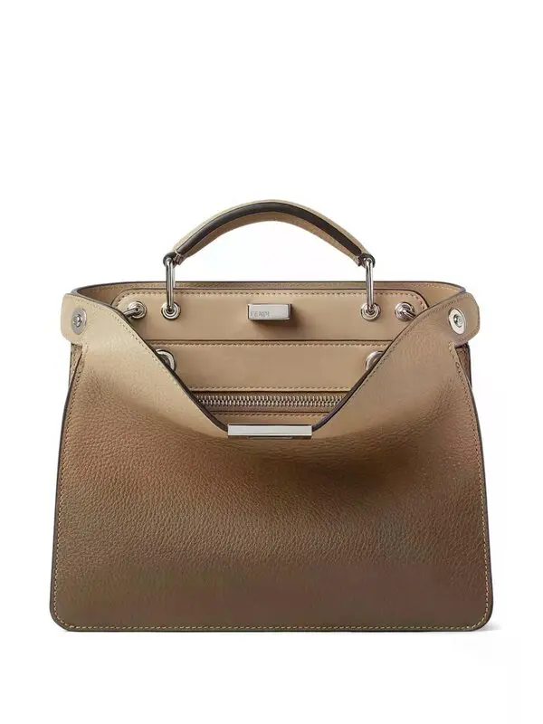 Fendi Small Peekaboo Iseeu Shoulder Bag - Neutrals