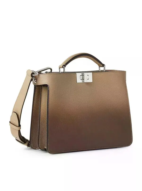 Fendi Small Peekaboo Iseeu Shoulder Bag - Neutrals