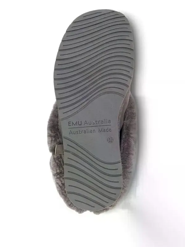 EMU AUSTRALIA Suede Lined Slippers - Grey