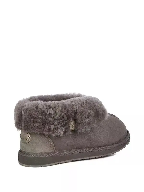 EMU AUSTRALIA Suede Lined Slippers - Grey