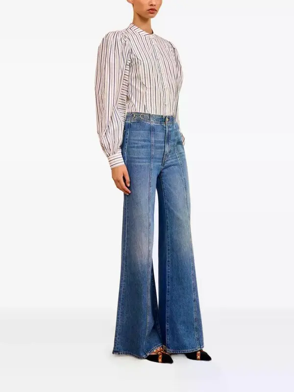 Ulla Johnson Delphine Wide-leg Jeans