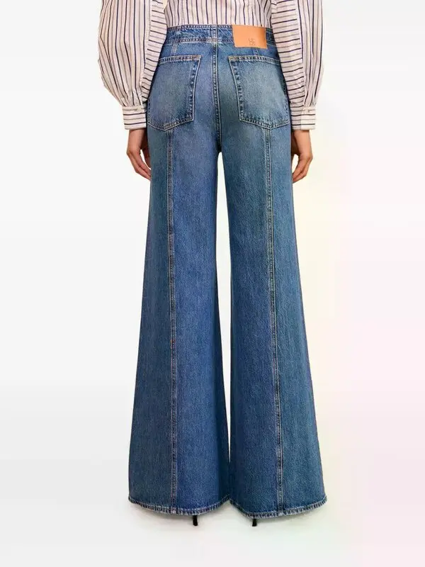 Ulla Johnson Delphine Wide-leg Jeans