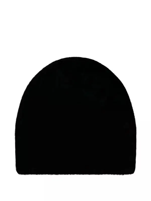 Loulou De Saison Ribbed Beanie - Black
