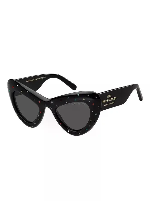 Marc Jacobs 798 Crystal-embellished Cat-eye Sunglasses