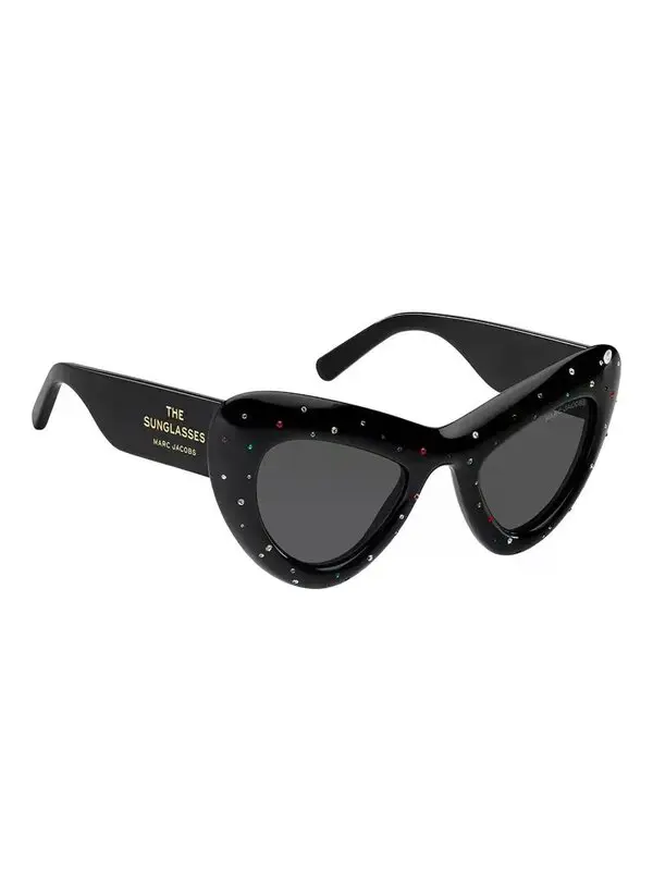 Marc Jacobs 798 Crystal-embellished Cat-eye Sunglasses