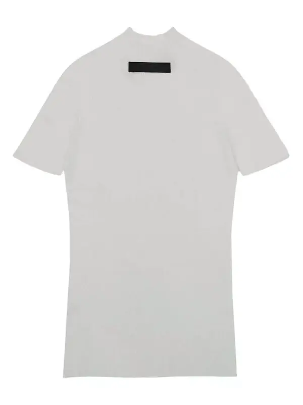 HELIOT EMIL Ribbed Knit Top - White