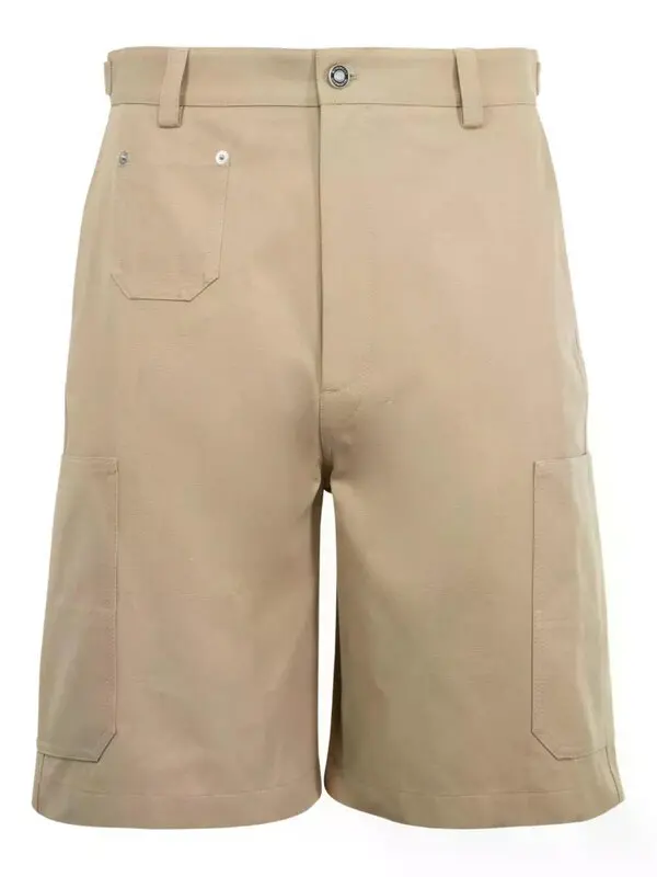 Givenchy Logo Cargo Shorts - Neutrals