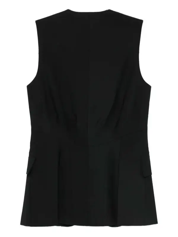 Tibi V-neck Waistcoat